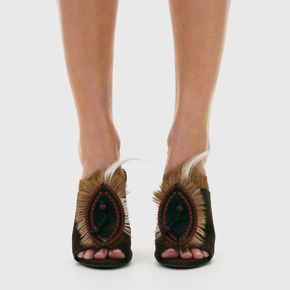 Tory Burch | Shoes | Tory Burch Phoenix Fur Mule | Poshmark